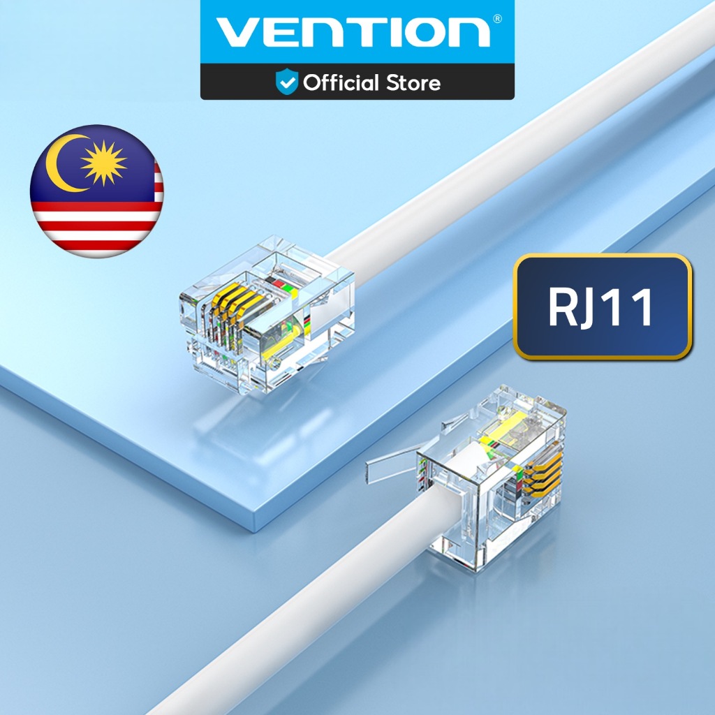 Vention RJ11 Phone Cable Networking Telephone Wire Fax Machine High ...