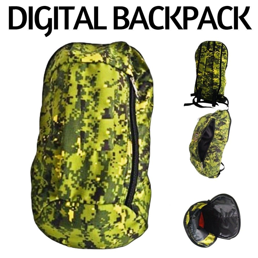 Digital Camo Tactical Backpack Bag - Ideal for Outdoor Adventures ...