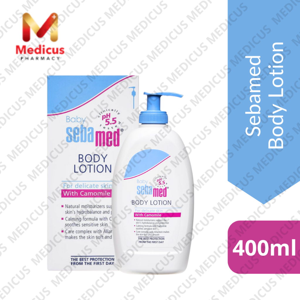 Sebamed Body Lotion With Camomile for Delicate Skin 400ml (Exp: 12/2025 ...