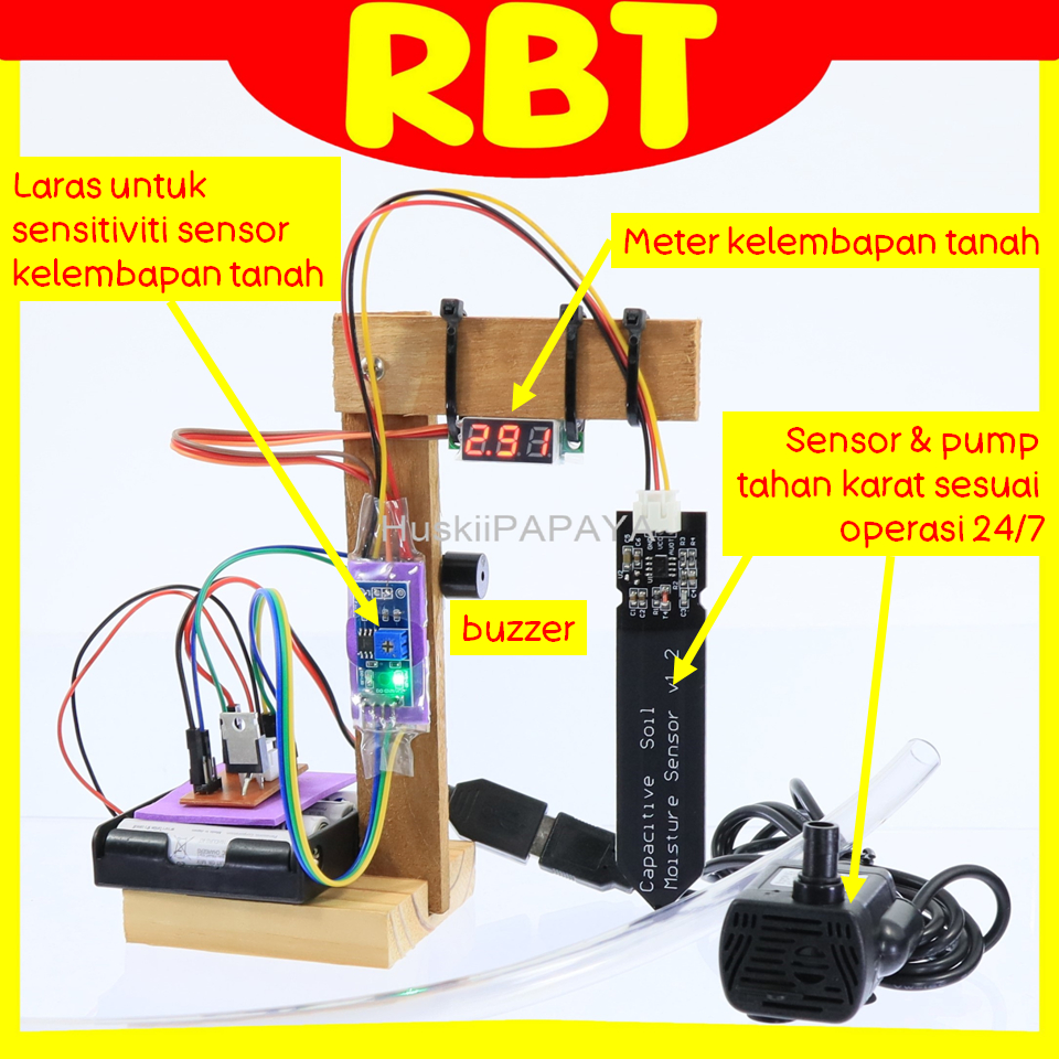 Projek RBT 17 - Sistem tanaman Automatik | Shopee Malaysia