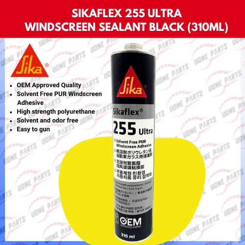 🔥SIKAFLEX 255 ULTRA WINDSCREEN SEALANT BLACK (310ML) Unit (see ...