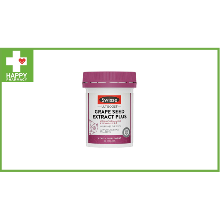 Swisse Ultiboost Grape Seed Exract Plus (30'S) | Shopee Malaysia
