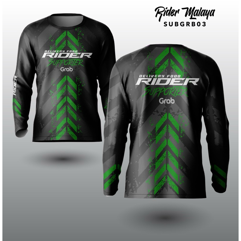 Baju Grab RIDERMALAYA 🔥NEW DESIGN🔥 🔋SUBGRAB03🔋 | Shopee Malaysia
