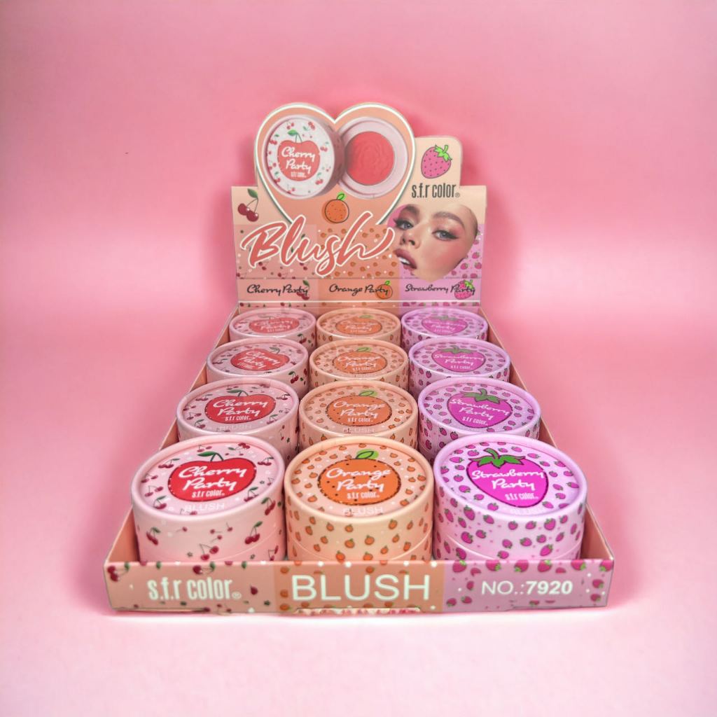 SFR COLORS Makeup Beauty Party Face Blush [ 12pcs ] | Shopee Malaysia