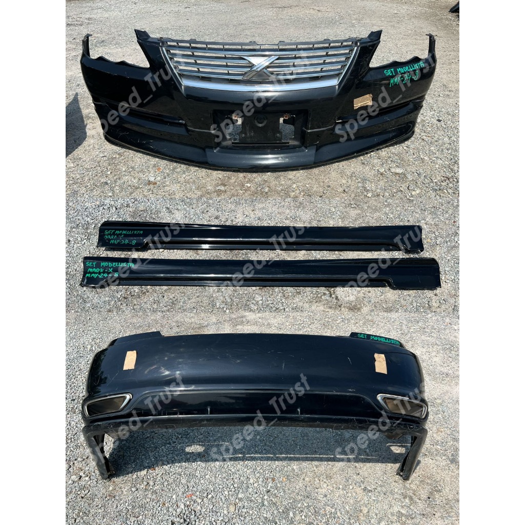 Original Modellista Bodykit Bodypart Front Rear Bumper Depan Belakang ...