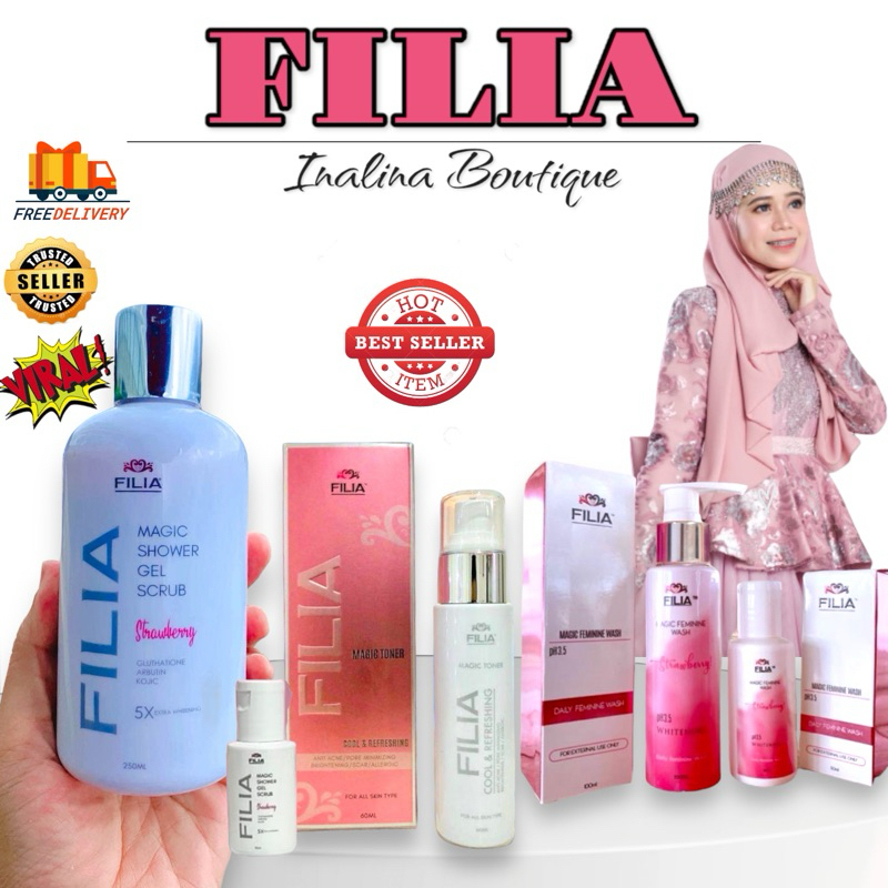 FILIA MAGIC TONER / FEMININE WASH / MAGIC SHOWER ORIGINAL HQ | Shopee ...