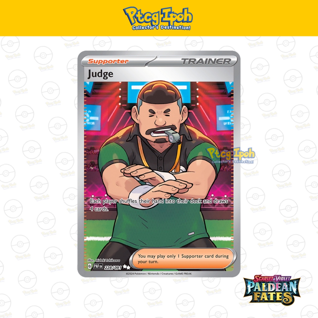 [Pokémon TCG] Paldean Fates: Judge - 228/091 - Illustration Rare ...