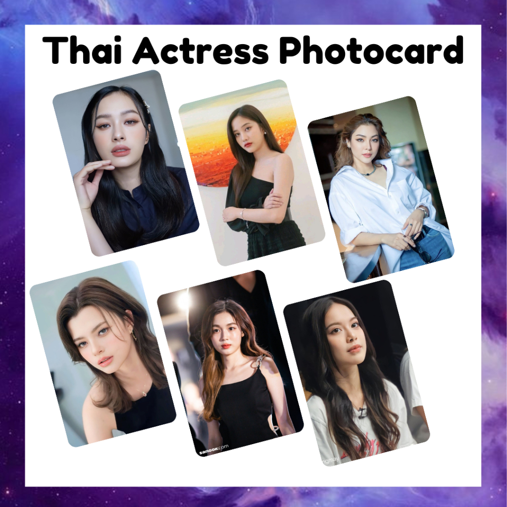 Thai Actress GL Series Photocard | Shopee Malaysia