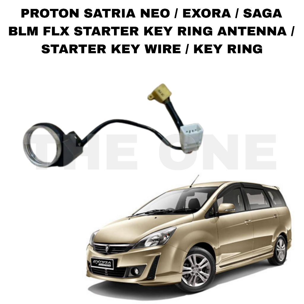 PROTON SATRIA NEO / EXORA / SAGA BLM FLX STARTER KEY RING ANTENNA ...