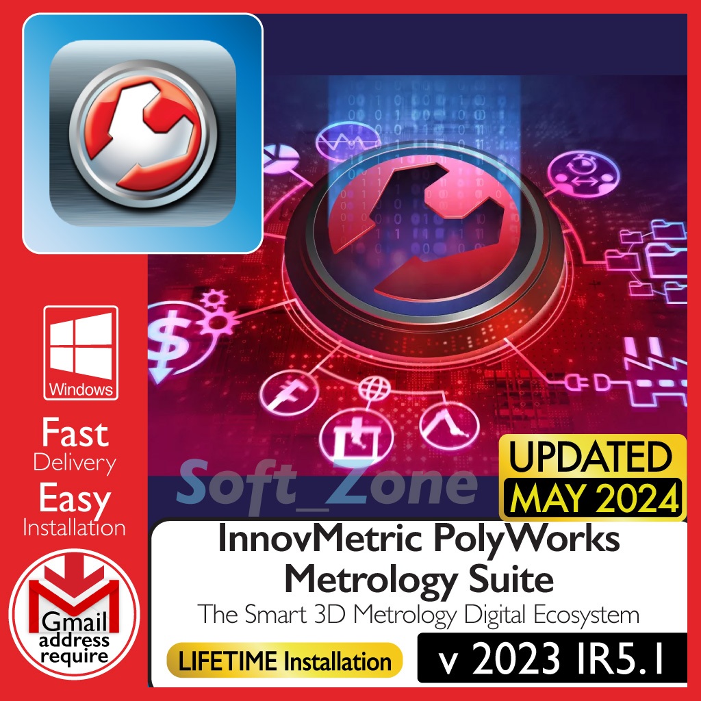 InnovMetric PolyWorks Metrology Suite 2023 IR5.1 - The Smart 3D ...
