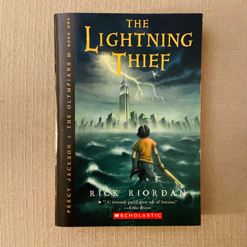 The Lightning Thief by Rick Riordan Secondhand book / Preloved book ...