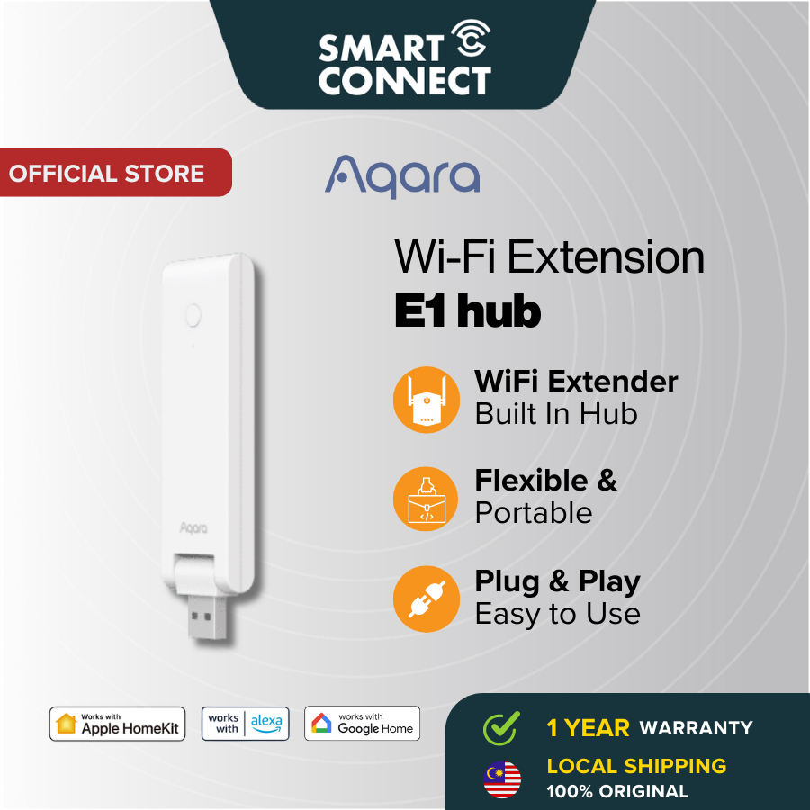 Aqara E1 Hub All-Round Compatibility Smart Zigbee 3.0 WiFi Remote ...