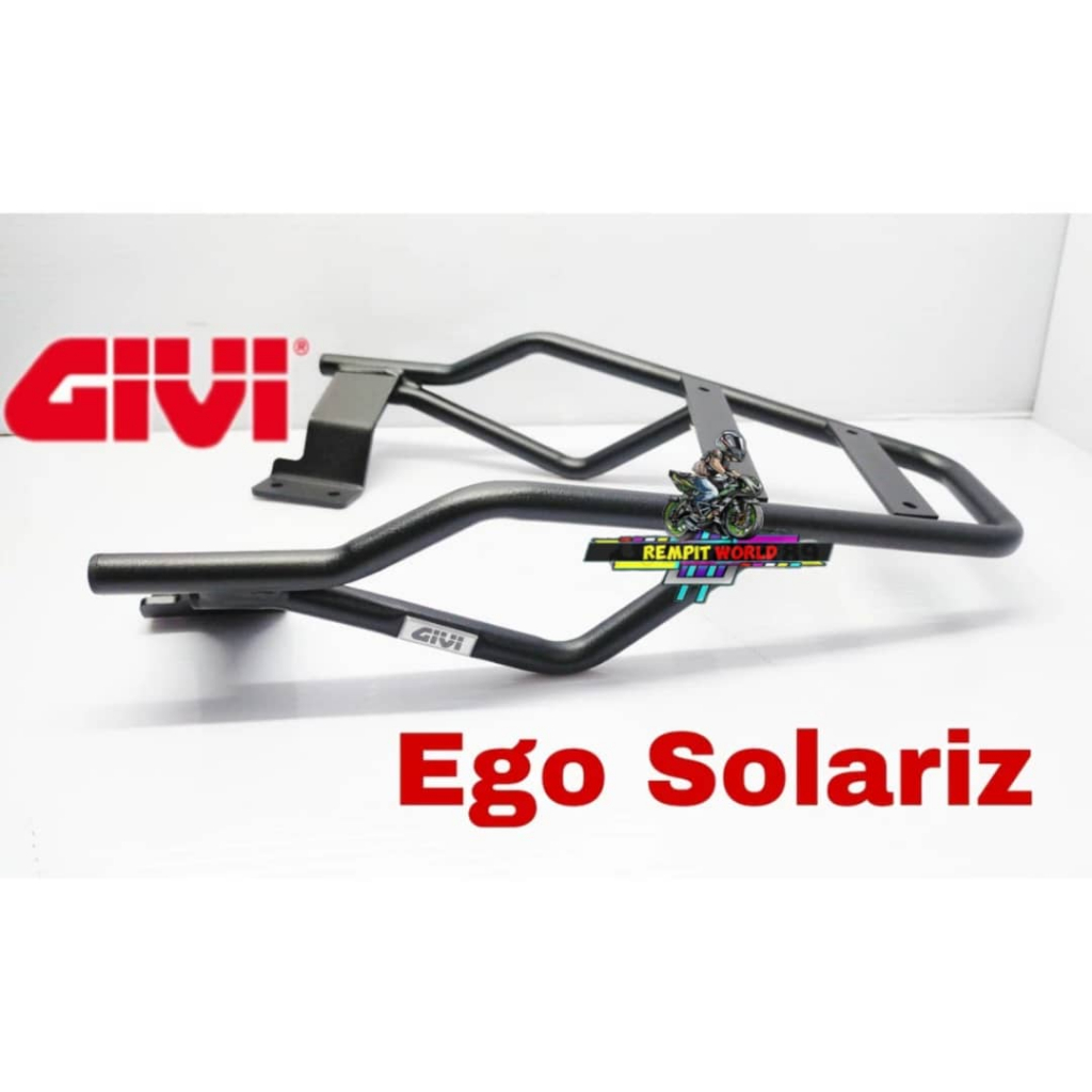 MONORACK GIVI ORIGINAL EGO SOLARIZ GEAR 125 BLACK BOX TOPBOX BOX GIVI ...