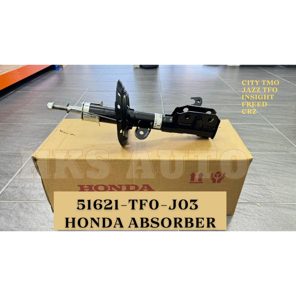 HONDA CITY TMO JAZZ TFO INSIGHT FREED FRONT ABSORBER PRICE FOR 1PAIR 51611-TFO-J03 51621-TFO-J03 ...
