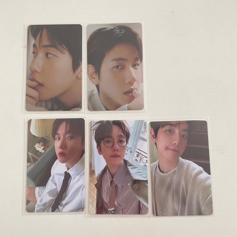 [READYSTOCK] BAEKYUN FIGARO SEHUN SPOTLIGHT MAGAZINE PHOTOCARD 聚光小卡 ...