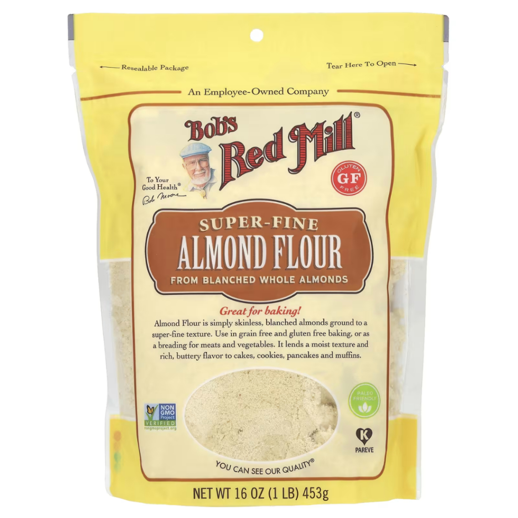 Natural Almond Flour, Super Fine, Super-Fine Almond Flour, Bob's Red ...