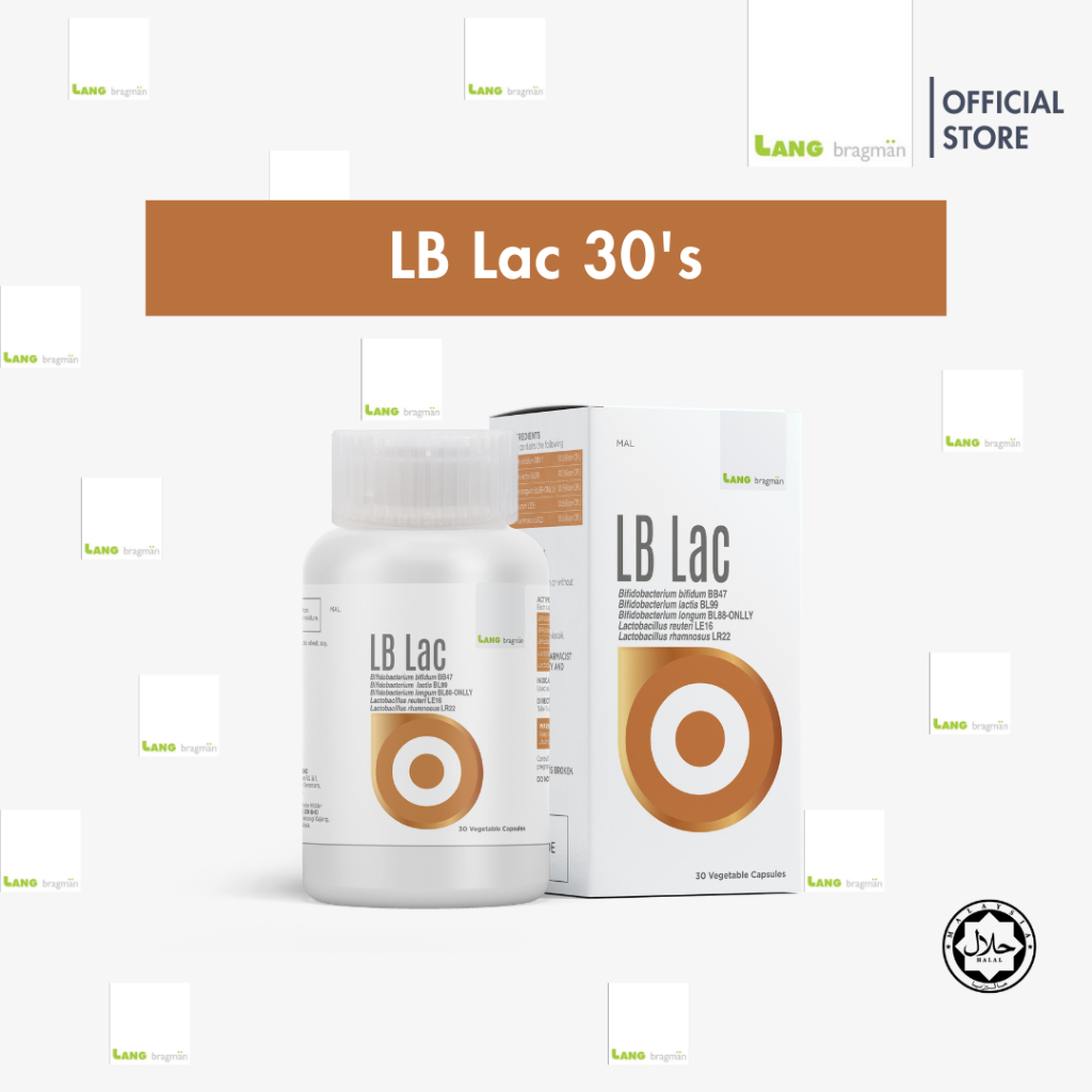 Lang Bragman LB LAC 30s High Strength Probiotic Exp Date 31/08/2026 ...