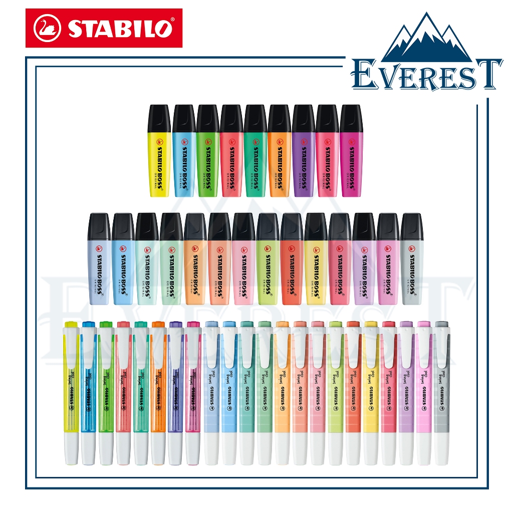 [EVE] Stabilo Highlighter / Textliner / Stabilo Boss / Stabilo Swing ...