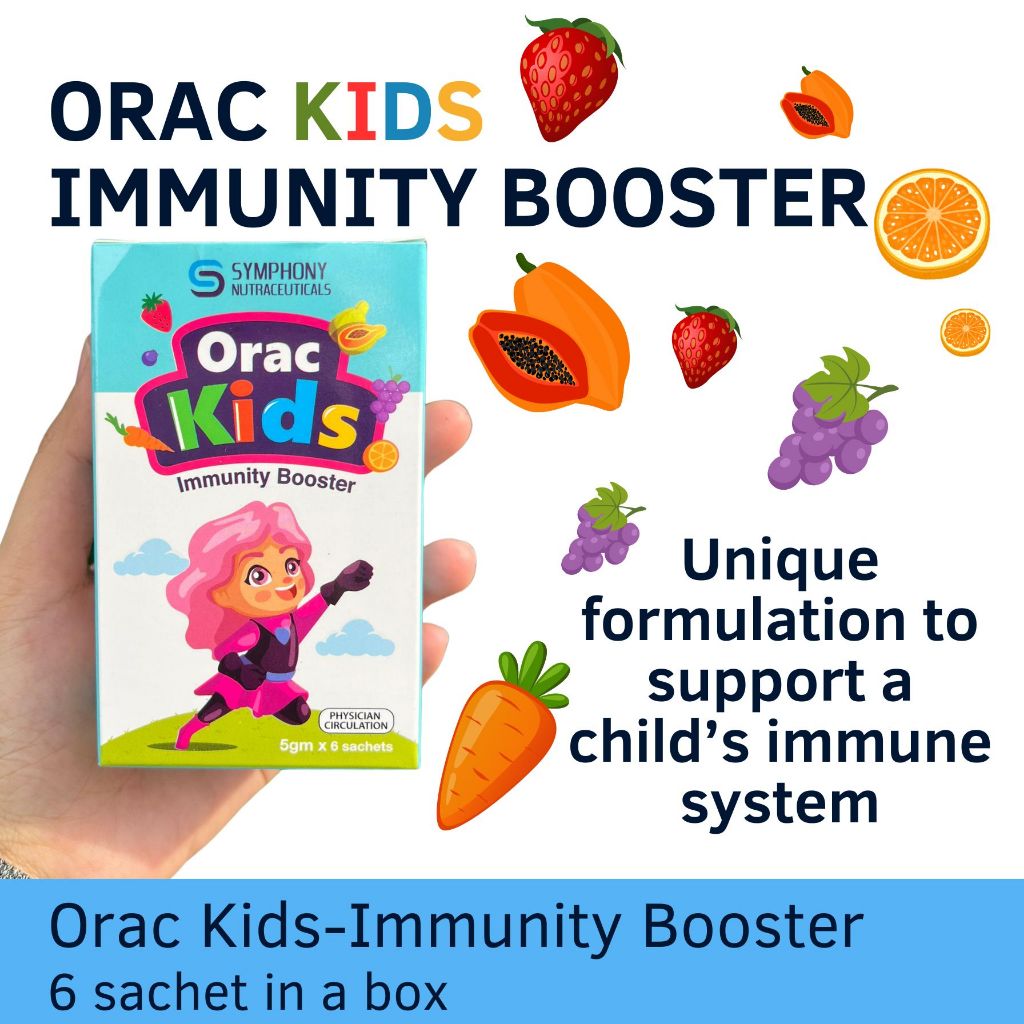 (READY STOCK) Orac Kids Immune Booster 5 Gm x 6 Sacc [EXP 09/26 ...