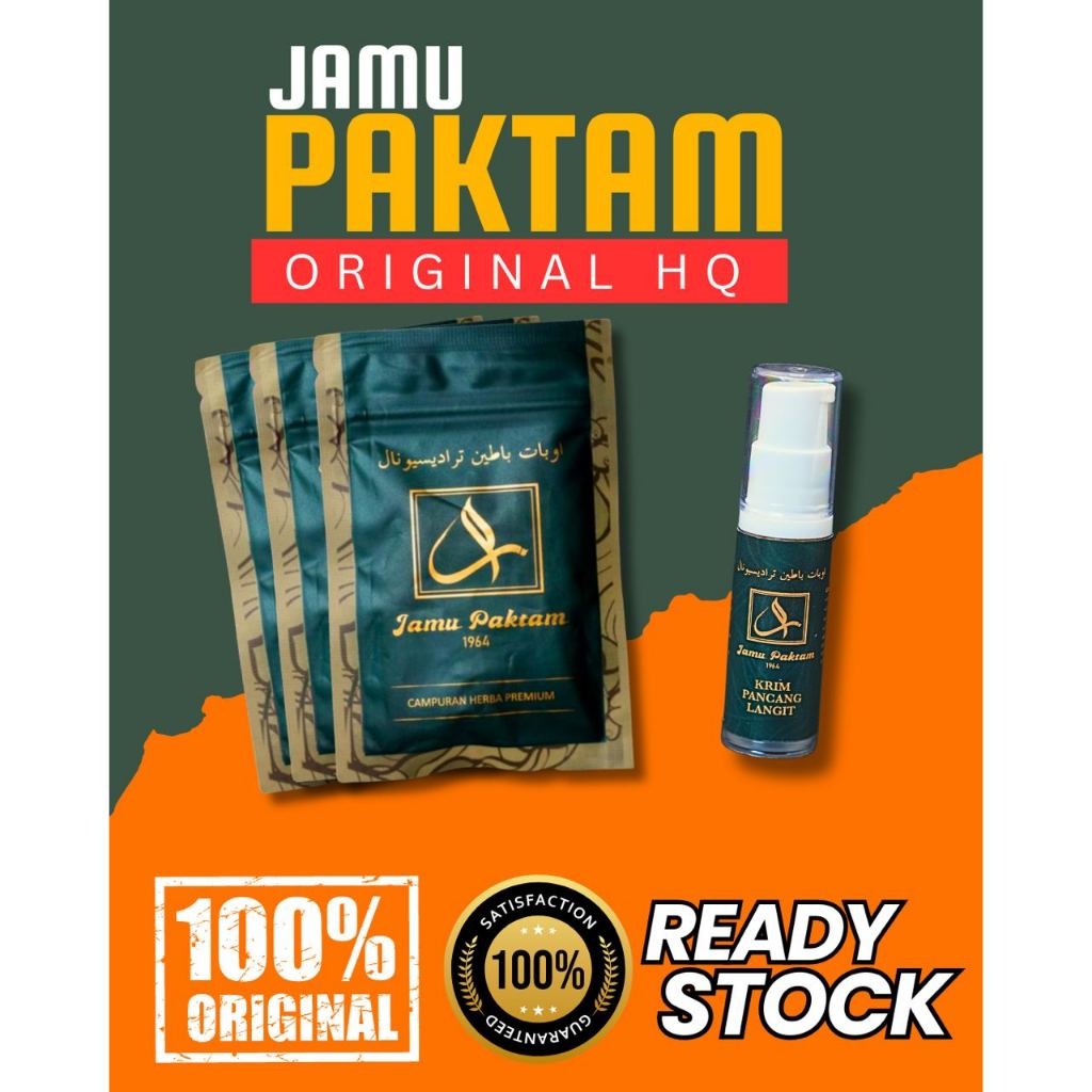 Jamu Paktam Original HQ [Free Postage Ready Stock] | Shopee Malaysia
