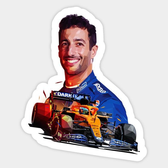 Daniel Ricciardo Stickers v1 | Shopee Malaysia