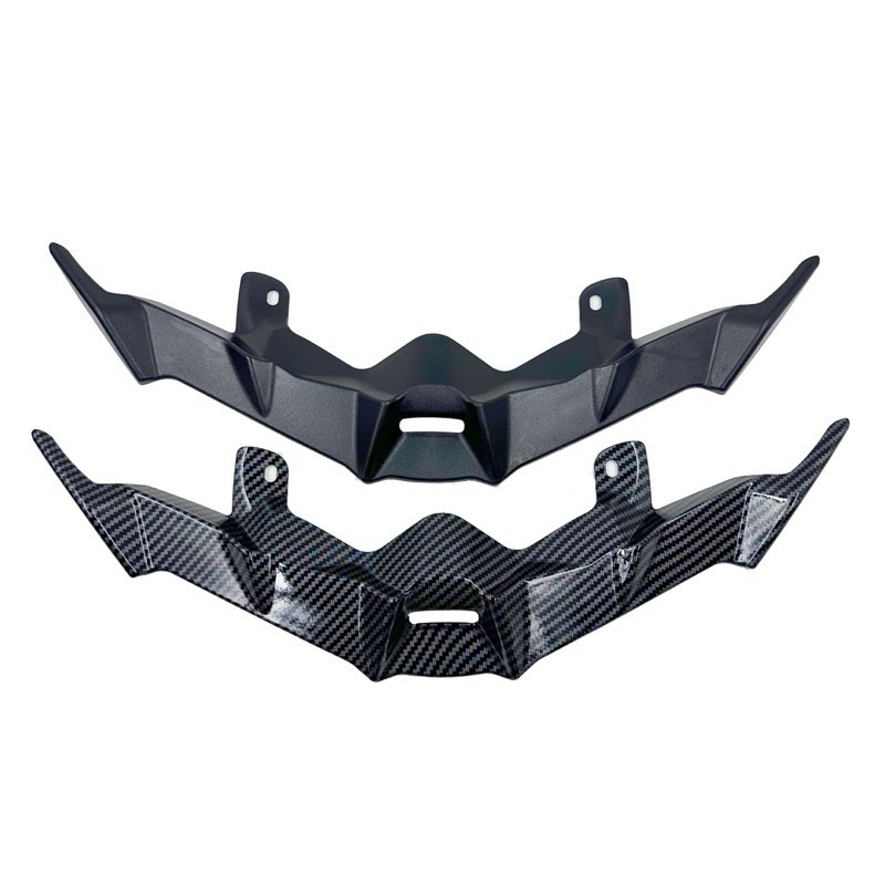 HONDA ADV ADV160 FRONT WINGLET GLOSS BLACK / MATTE BLACK / CARBON LOOK ...