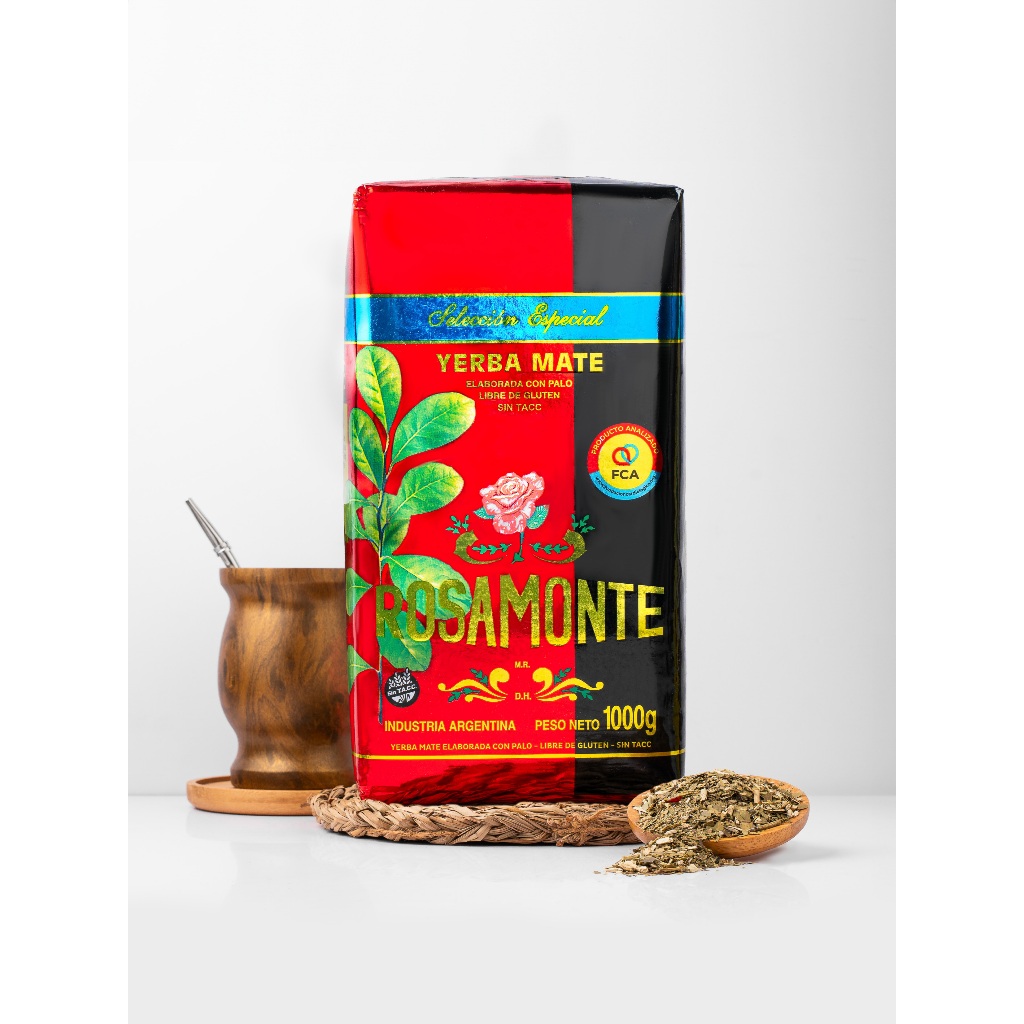 Traditional Yerba Mate, Rosamonte Seleccion Especial, Loose Leaf, 1KG ...