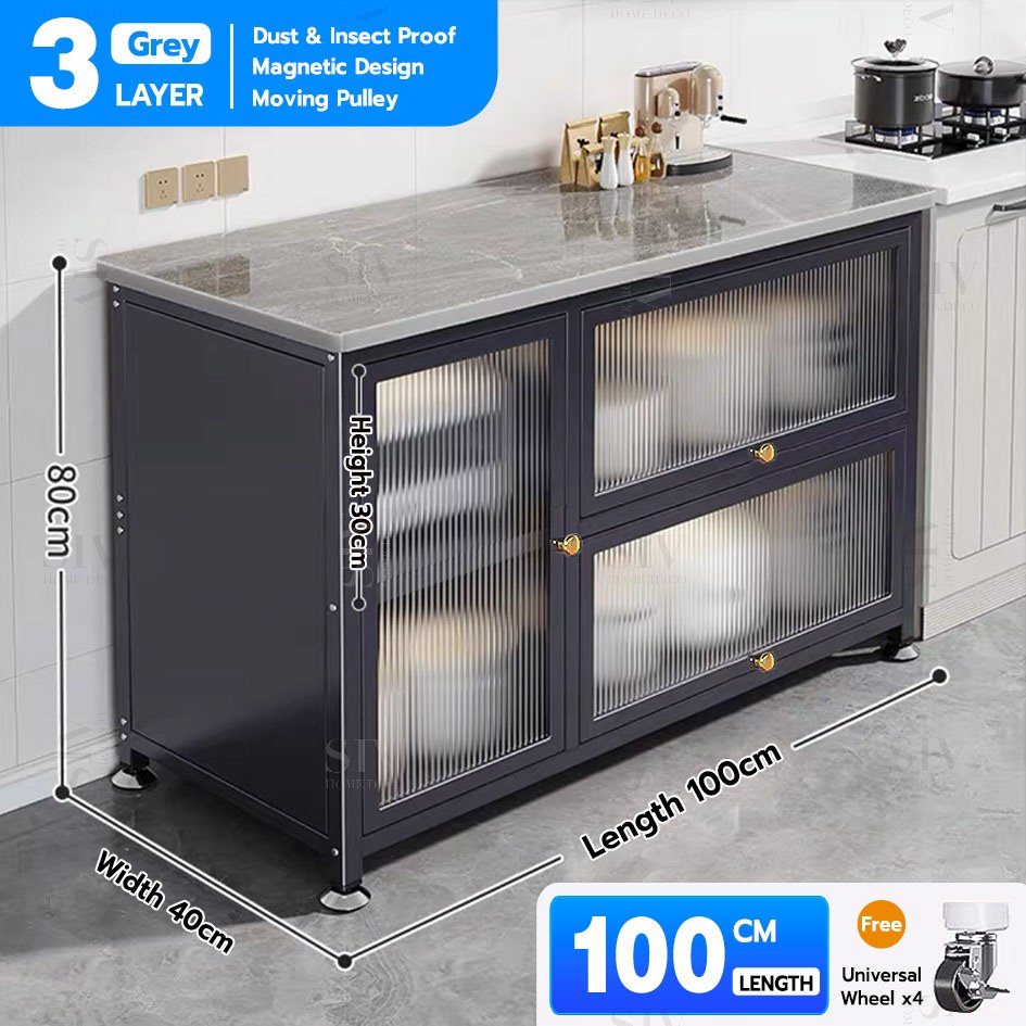 SIV Metal Display Cabinet With Transparent Door Steel Cabinet For ...