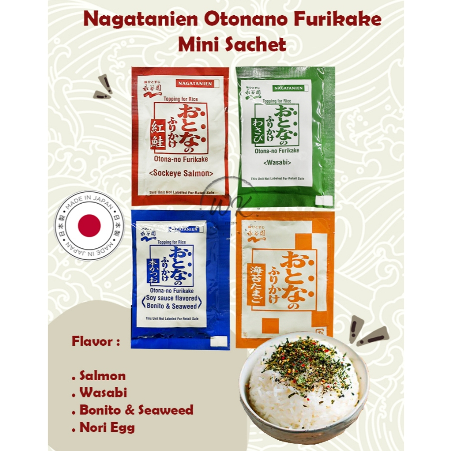 Nagatanien Otonano Furikake Mini Packet | Shopee Malaysia