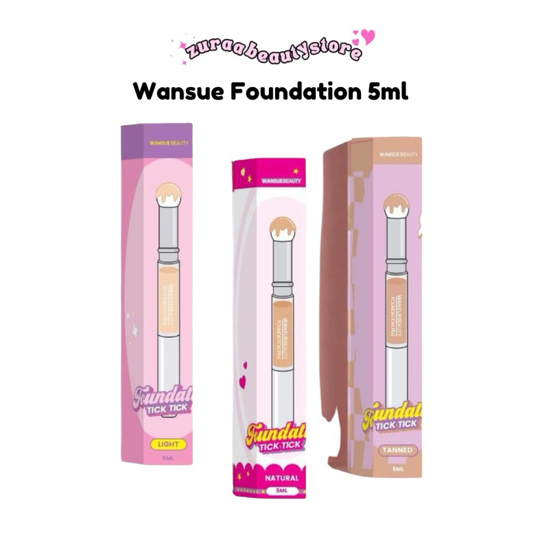 WANSUE BEAUTY FOUNDATION | Shopee Malaysia