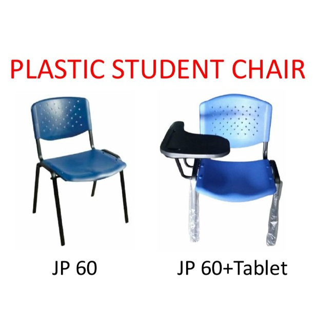 STUDENT CHAIR/TUITION CHAIR/TRAINING CHAIR WITH WRITING PAD (FREE ...