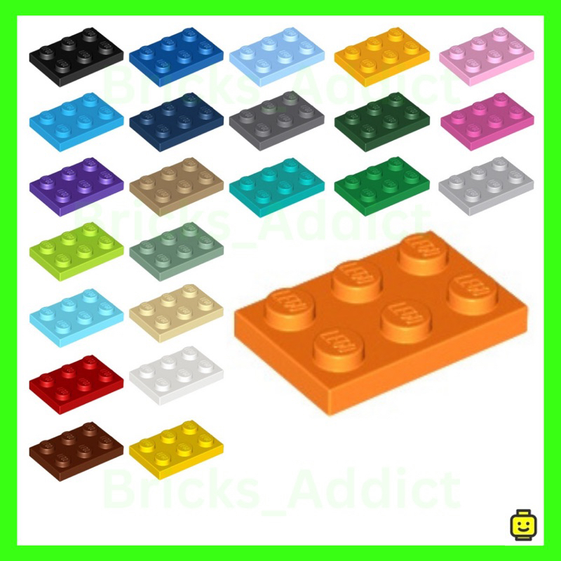 LEGO PARTS (GENUINE) 3021 Plate 2x3 Assorted Colours 03021 | Shopee ...