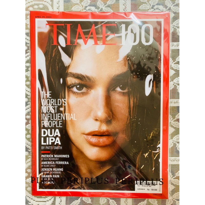 Time Magazine April 29,2024 The World's Most Influential People Dua ...