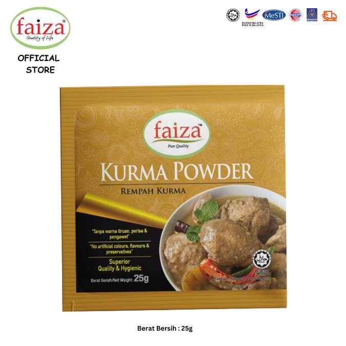 FAIZA's Rempah Kurma (25gm) | Shopee Malaysia
