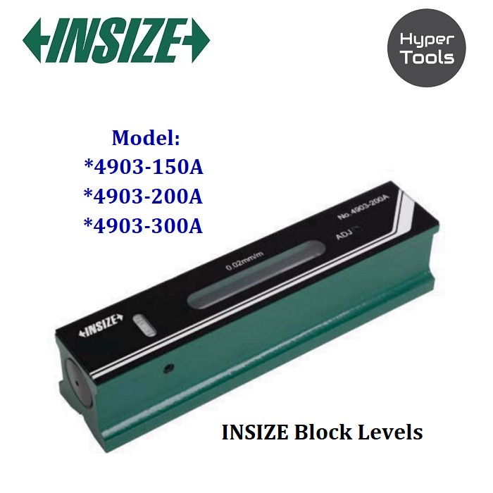 INSIZE Block Levels (V-groove on bottom) - Model: 4903-150A / 4903-200A / 4903-300A | Shopee ...