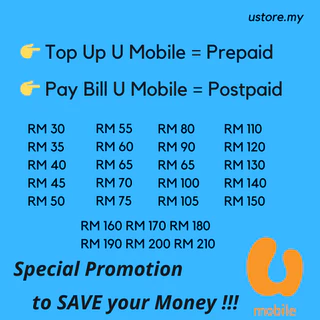 u mobile top up - Prices and Promotions - Aug 2025 | Shopee Malaysia