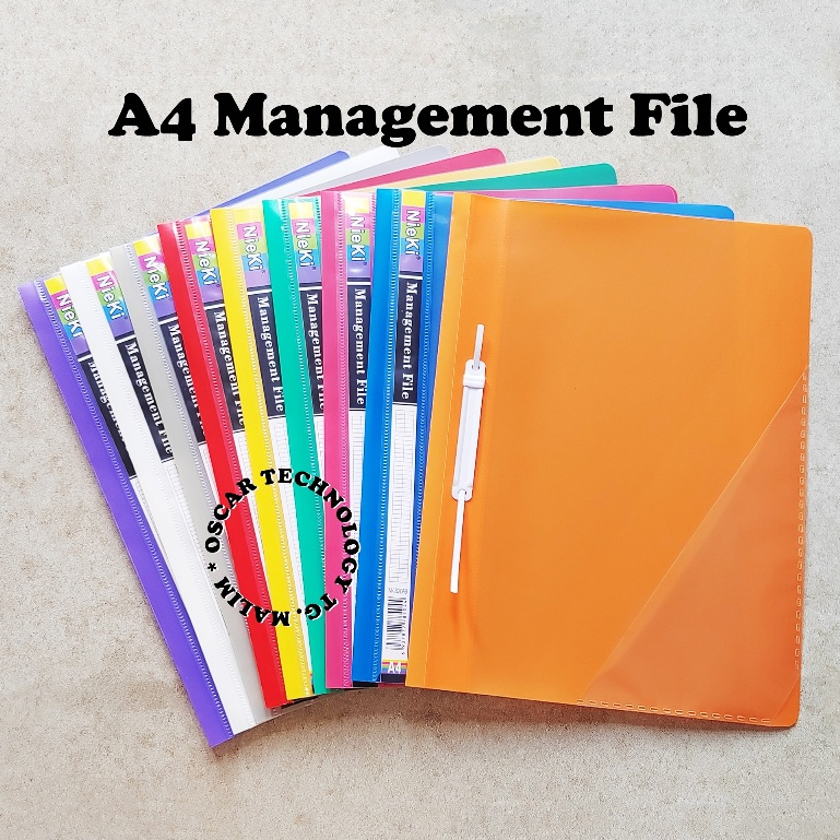 A4 Management File / PVC Color Plastic Report File Folder / Fail Poket ...