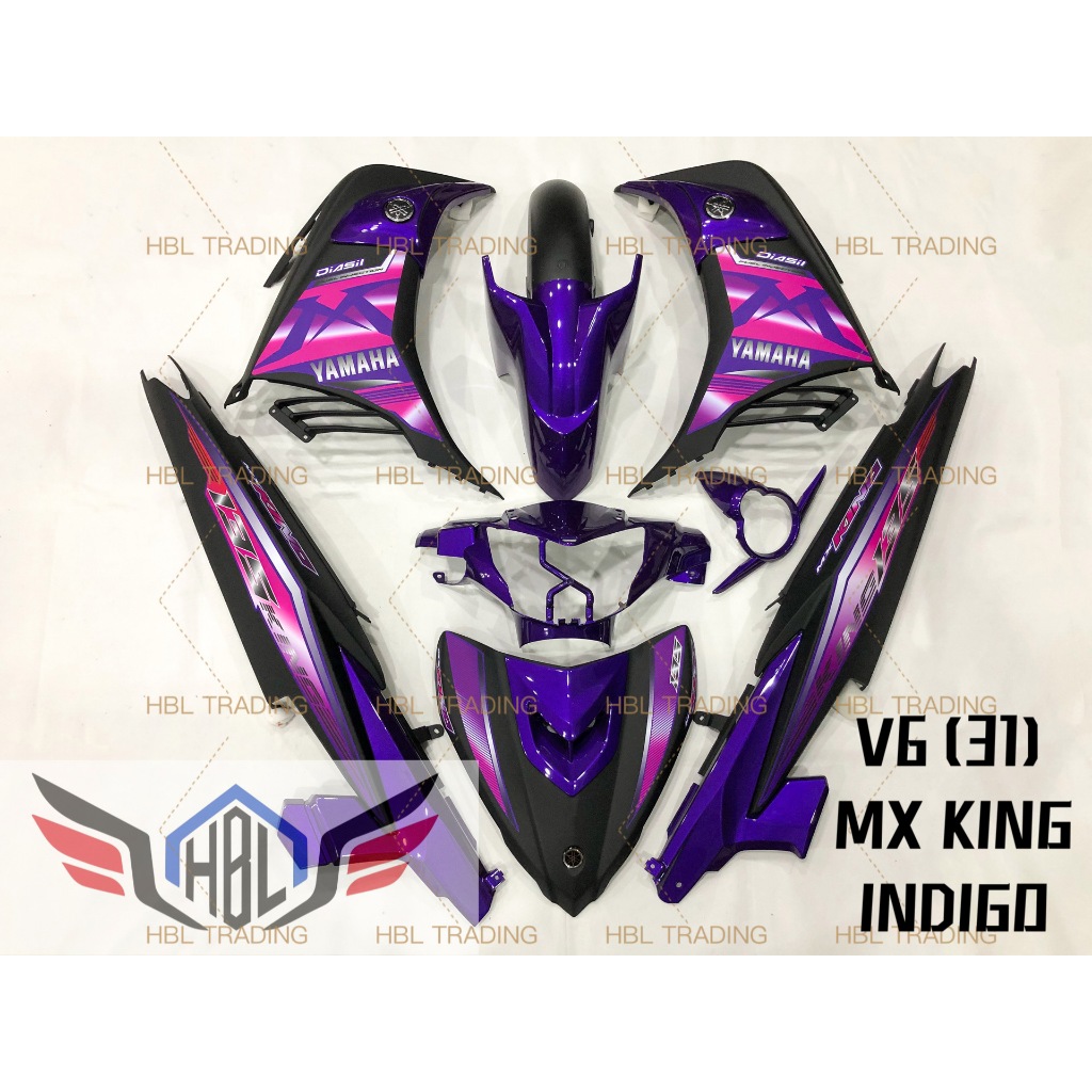 YAMAHA LC135 V6 V7 Body Cover Parts Set Monster Exciter INDO Thai ...