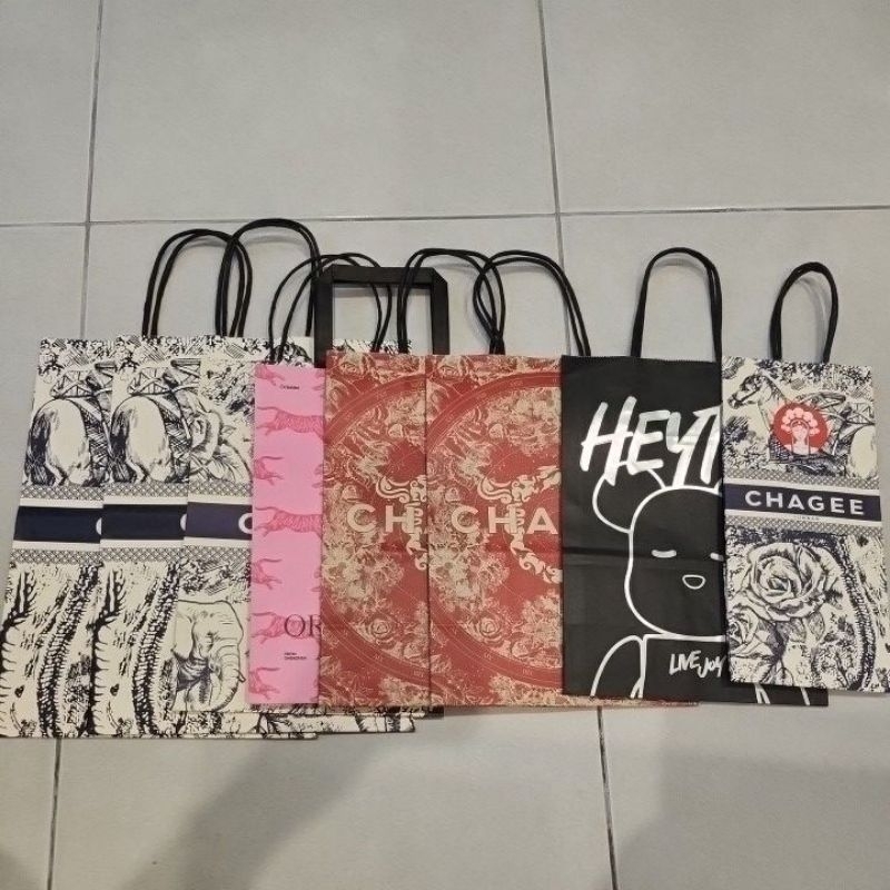 Chagee/Beutea/Heytea/Molly Tea Various Design Paper Bag | Shopee Malaysia