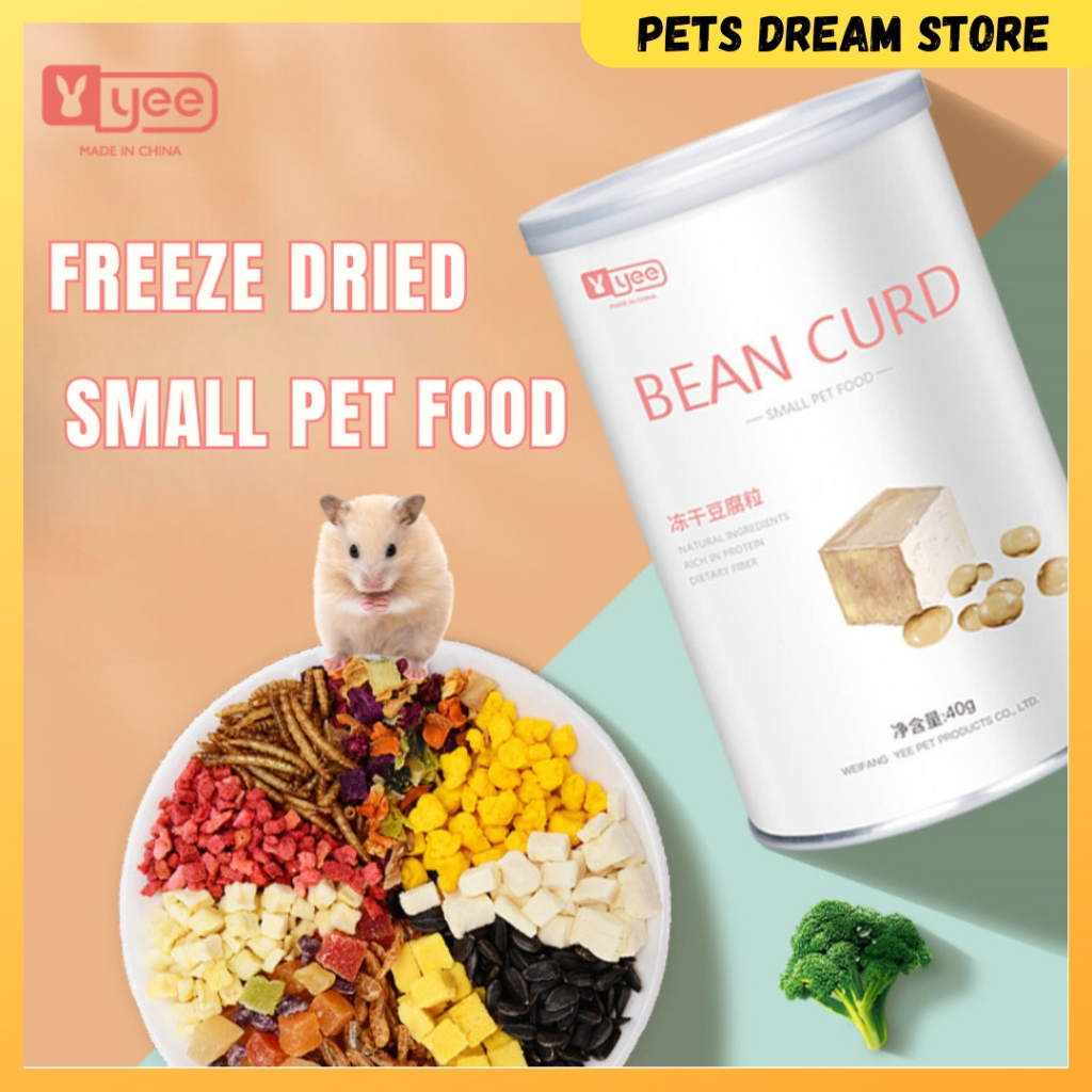 Yee Assorted Flavors Hamster Treats Small Animal Snack Mealworm Veggie ...