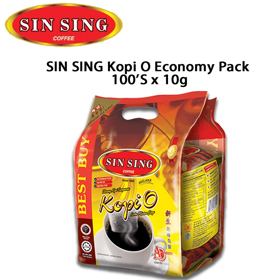 SIN SING KOPI O ECONOMI PACK 新生咖啡乌袋 | Shopee Malaysia