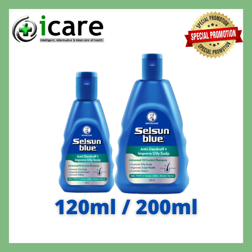 Selsun Blue Advanced Oil Control Anti-Dandruff & Scalp Care Shampoo ...