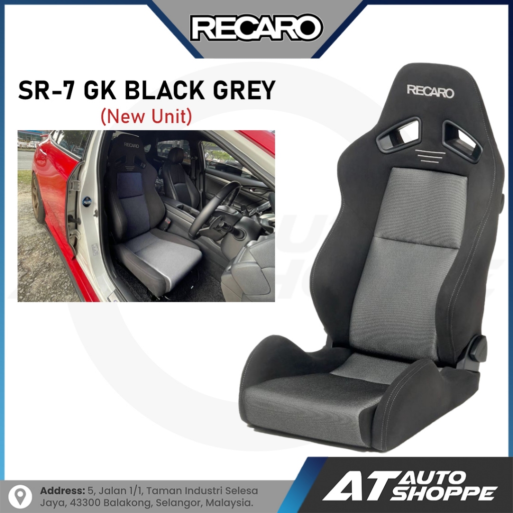 (1pc) Recaro SR-7 Seats Bucket Seat Kerusi For Truck Car SUV 4x4 (New ...