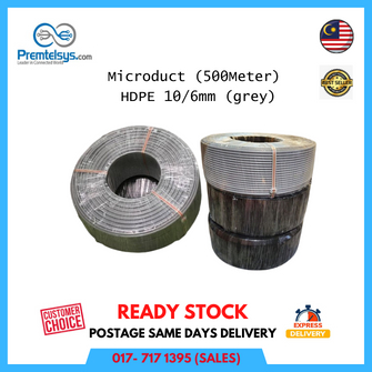 Microduct (500Meter) HDPE 10/6mm (Grey Color ) MC101 | Shopee Malaysia