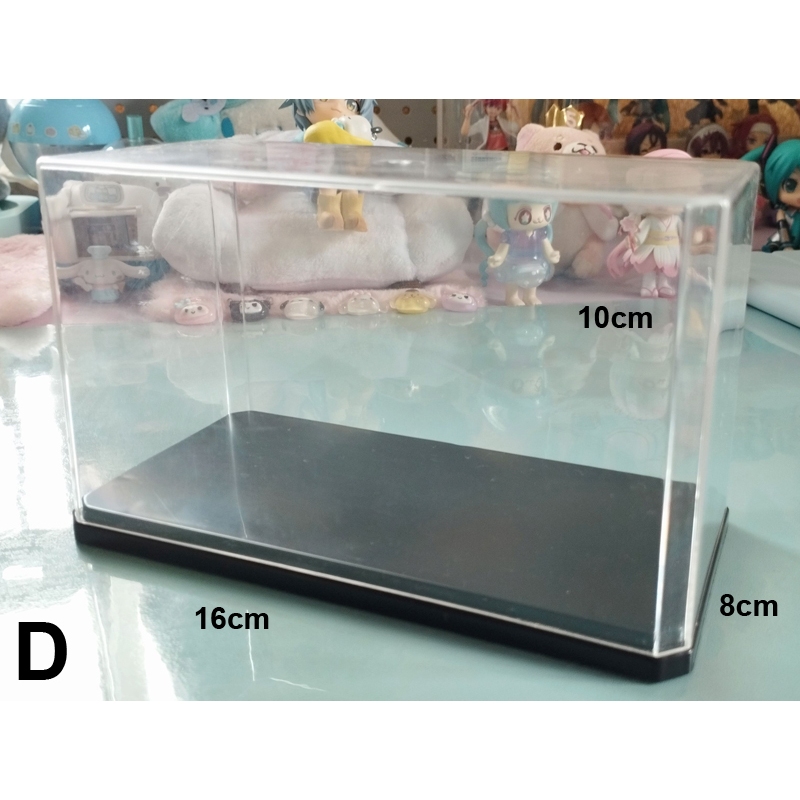 USED Daiso Japan Toy Figure Acrylic Display Storage Box Collection ...