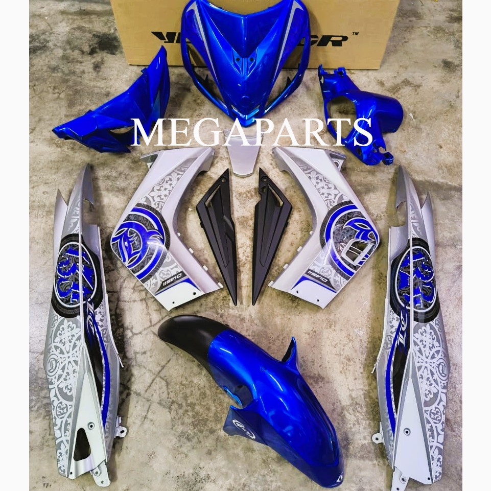 COVERSET YAMAHA LC 135 V1 BATIK EDITION | Shopee Malaysia
