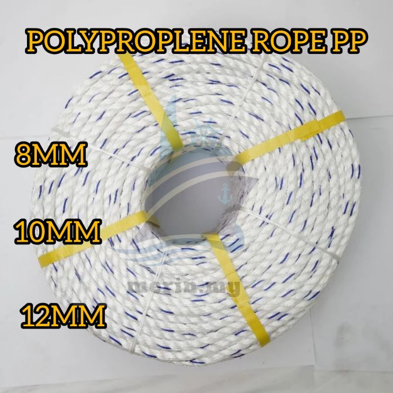 POLYPROPLENE ROPE TALI PP 3 STRAND (180M) | Shopee Malaysia