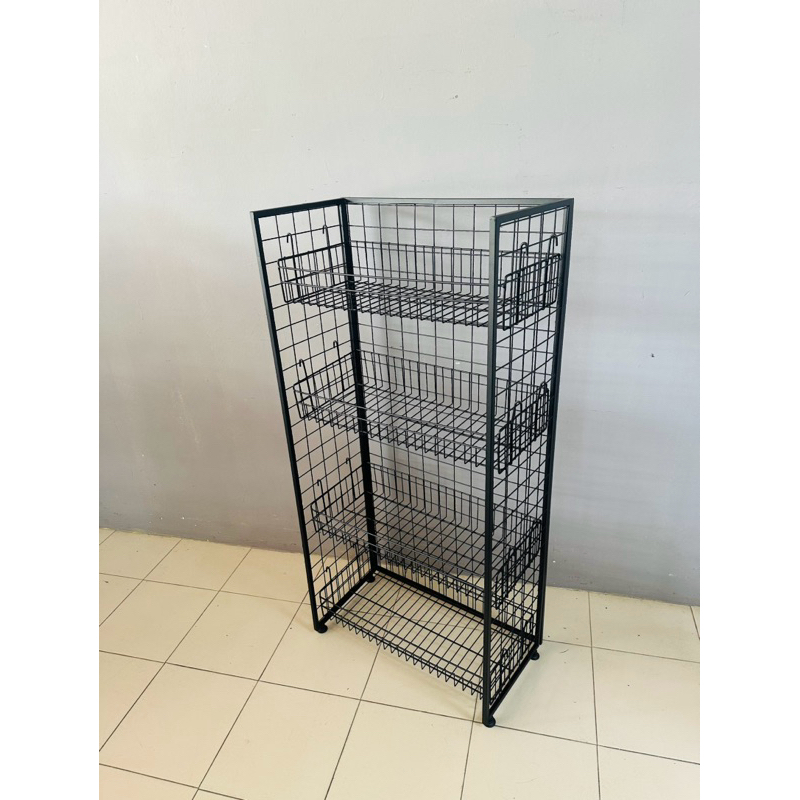 BUTTERFLY STAND W/4 LEVEL BASKET/ BUTTERFLY STAND W/5 LEVEL BASKET ...
