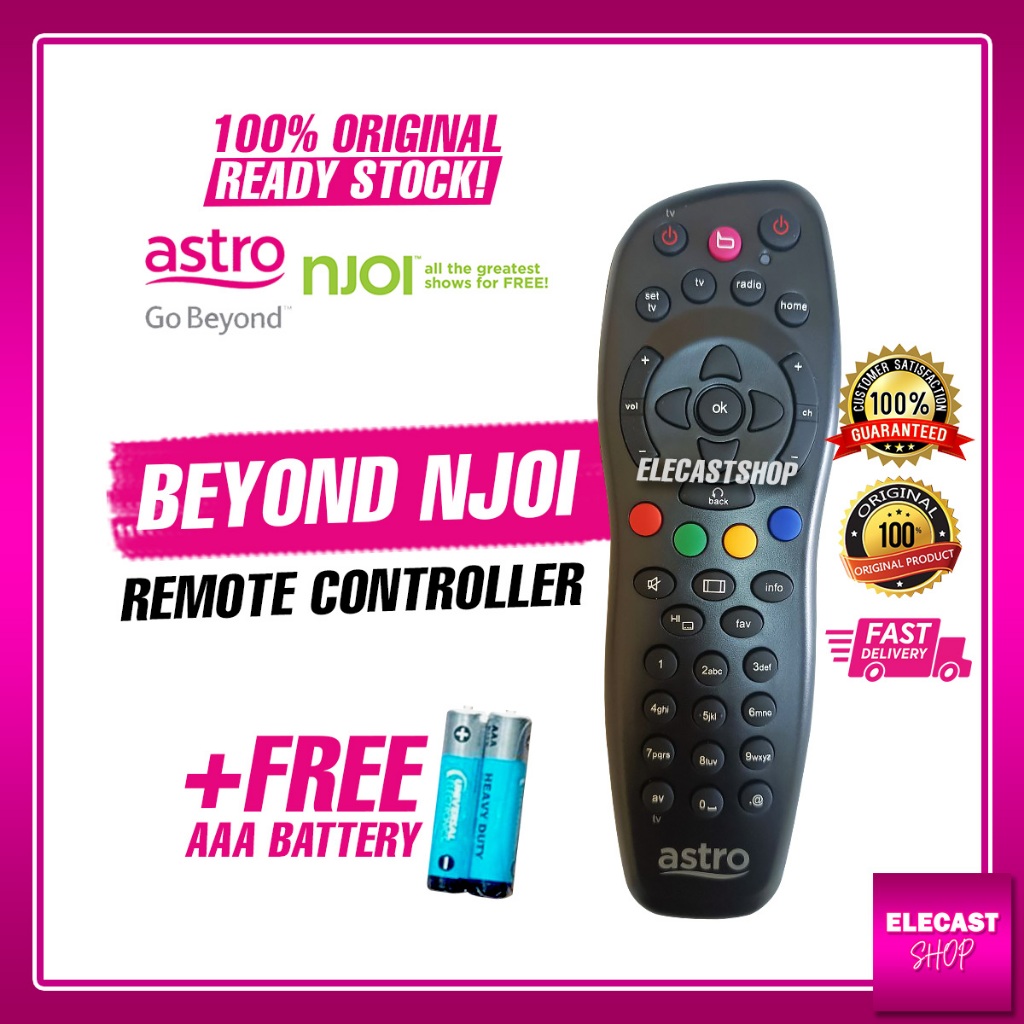 (ORIGINAL HQ) Astro Beyond/Njoi 100% Authentic Remote Controller ...