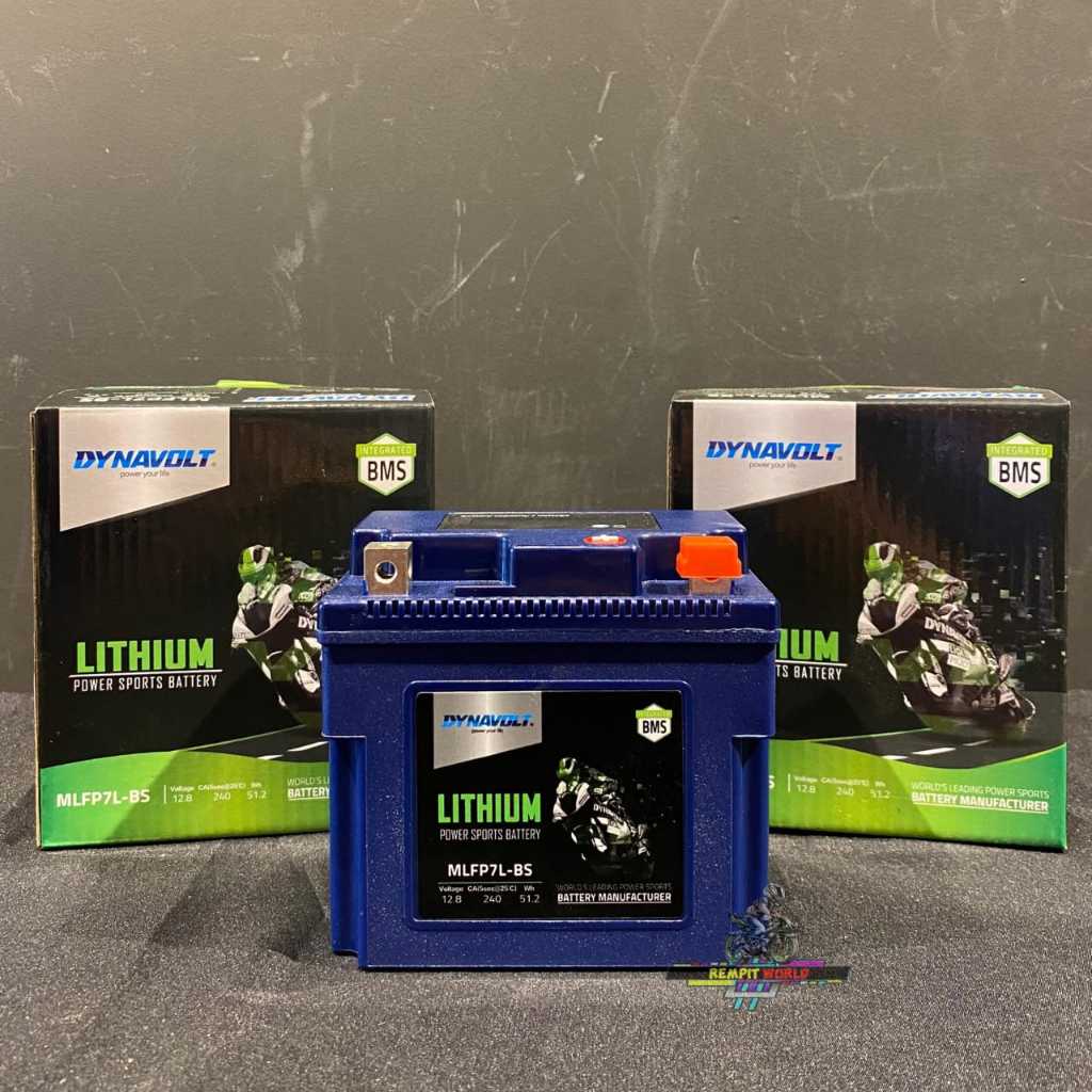 BATTERY DYNAVOULT MLFP7L-BS YTX7L YTZ8V YTZ8 LITHIUM BATTERY ORIGINAL DYNAVOLT BATERI MOTOR ...
